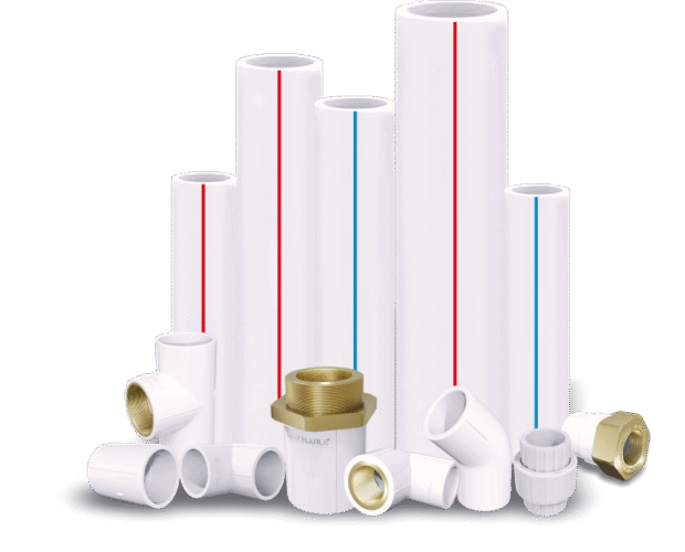 UPVC Plumbing Pipes & Fittings - Durable Pipes